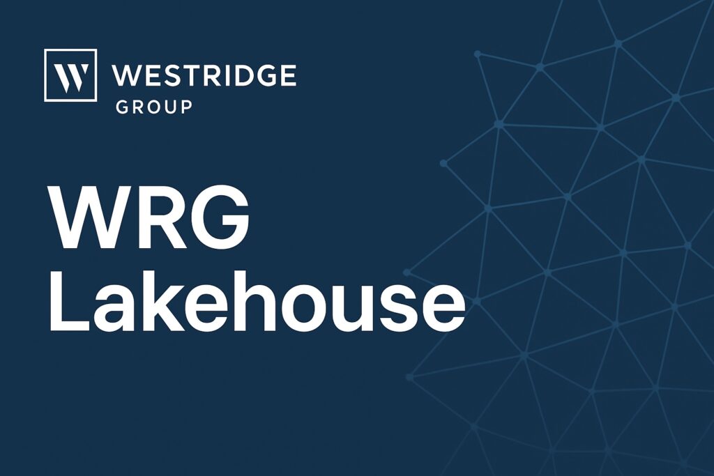 WRG Lakehouse – Westridge Group